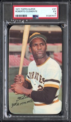 1971 TOPPS SUPER #37 ROBERTO CLEMENTE PSA 5 | eBay