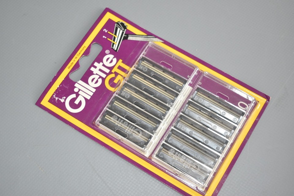10er Pack Rasierklingen Gillette GII G2 Fach #A3 | eBay UK