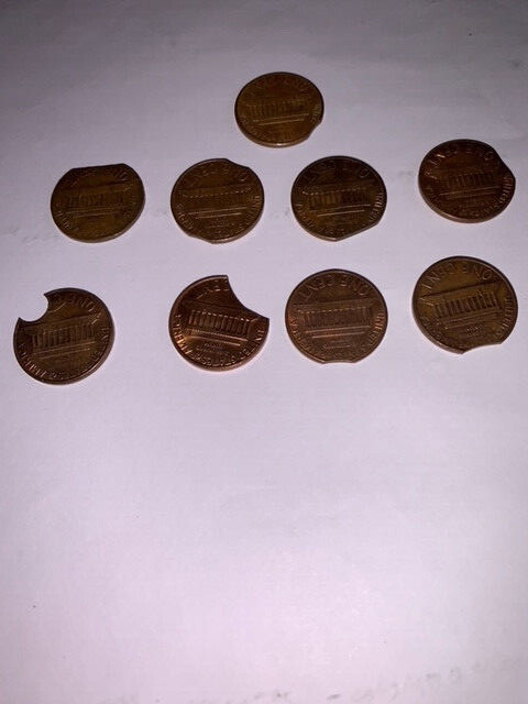 Various Pennies - Mint Error - Defects | eBay
