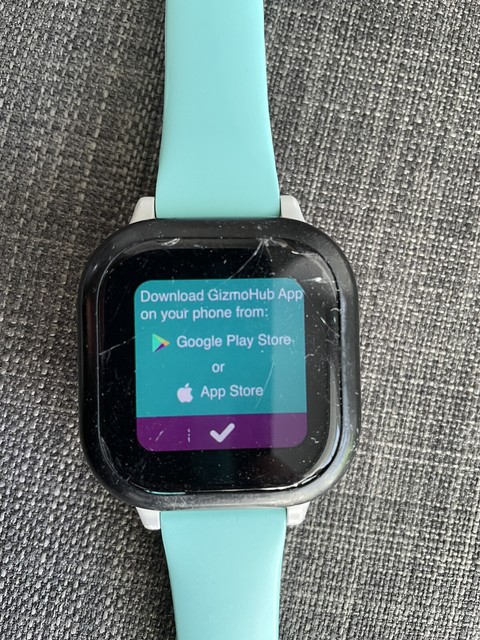 Gizmowatch Gizmo Watch Smartwatch Verizon Wireless - Black With Blue ...