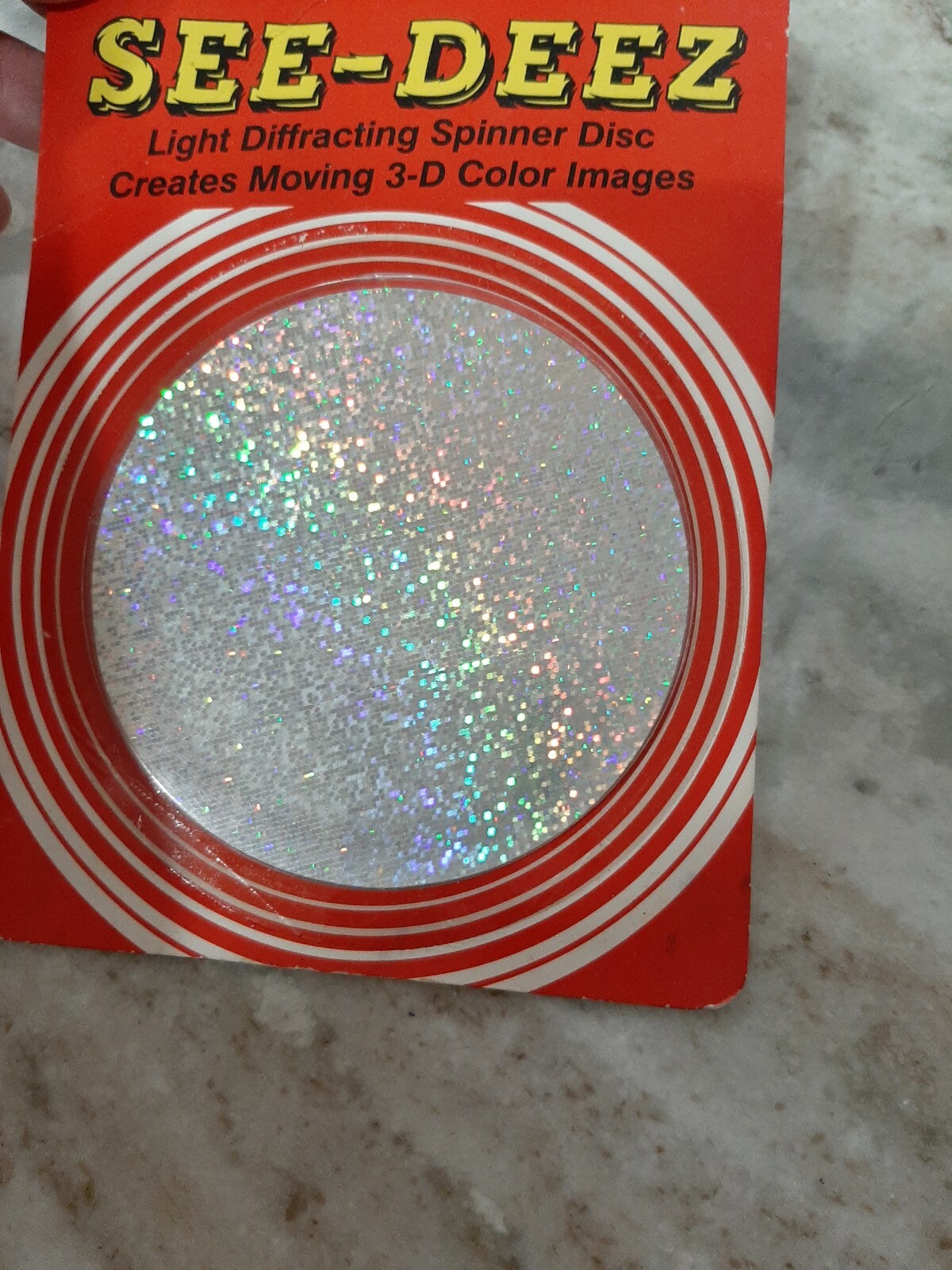 See-Deez Light Diffracting Spinner Disc (Vintage )RARE #10-Brand New ...