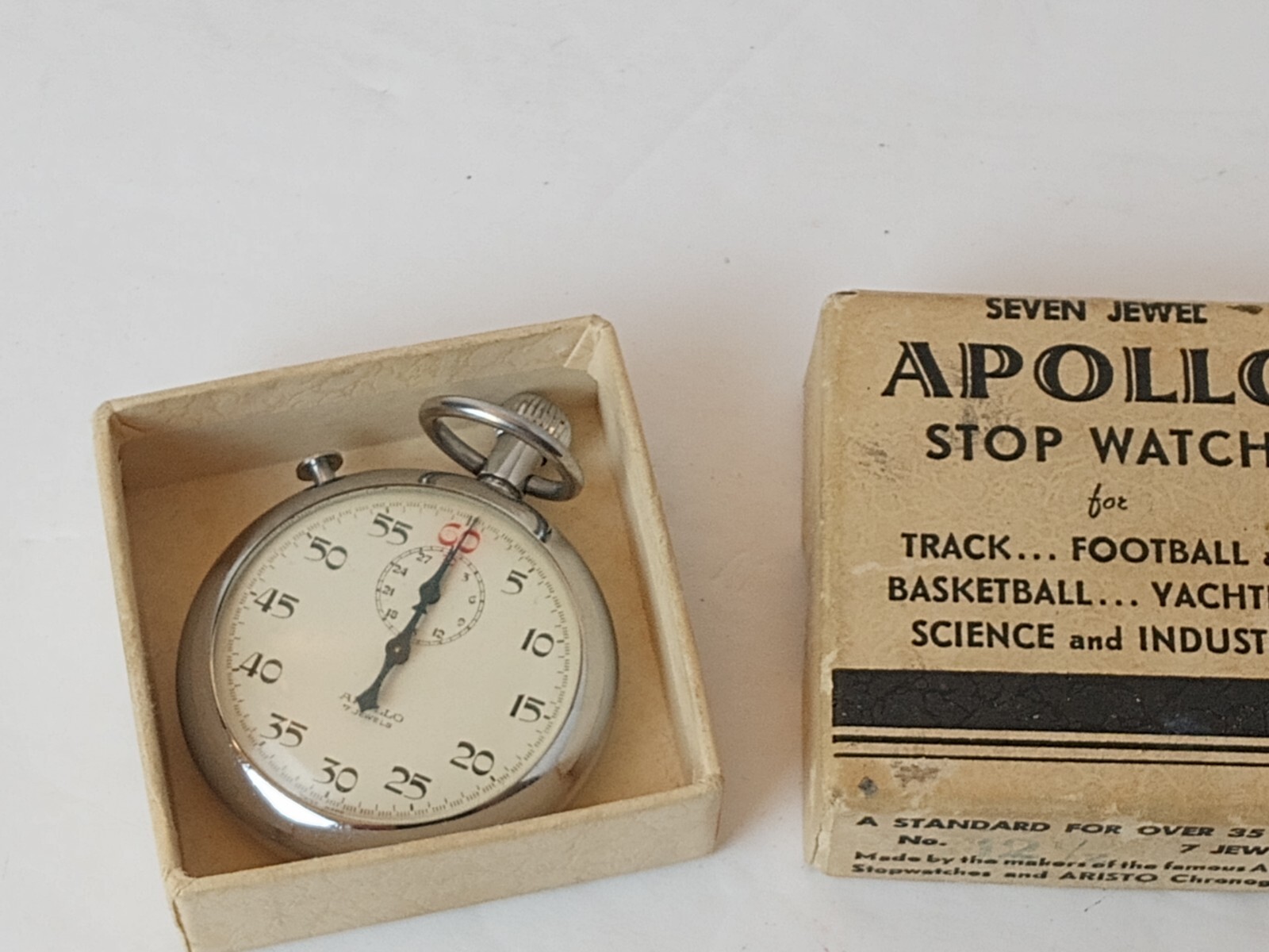 Aristo Apollo Stop Watch 7 Jewels PARTS | eBay