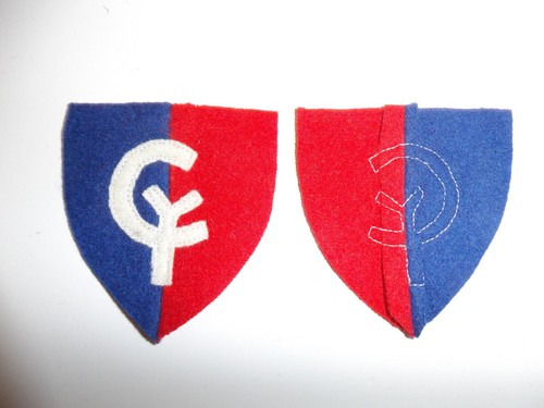 e1249 WW1 US Army 38th Infantry Division Cyclone Shoulder Patch IR30G ...