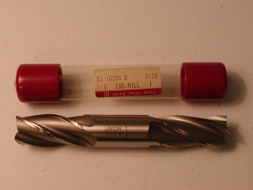 UNION TWIST DRILL END MILL (NEW) #51-10206U, CAT. #D120, UNION HSG8 | eBay