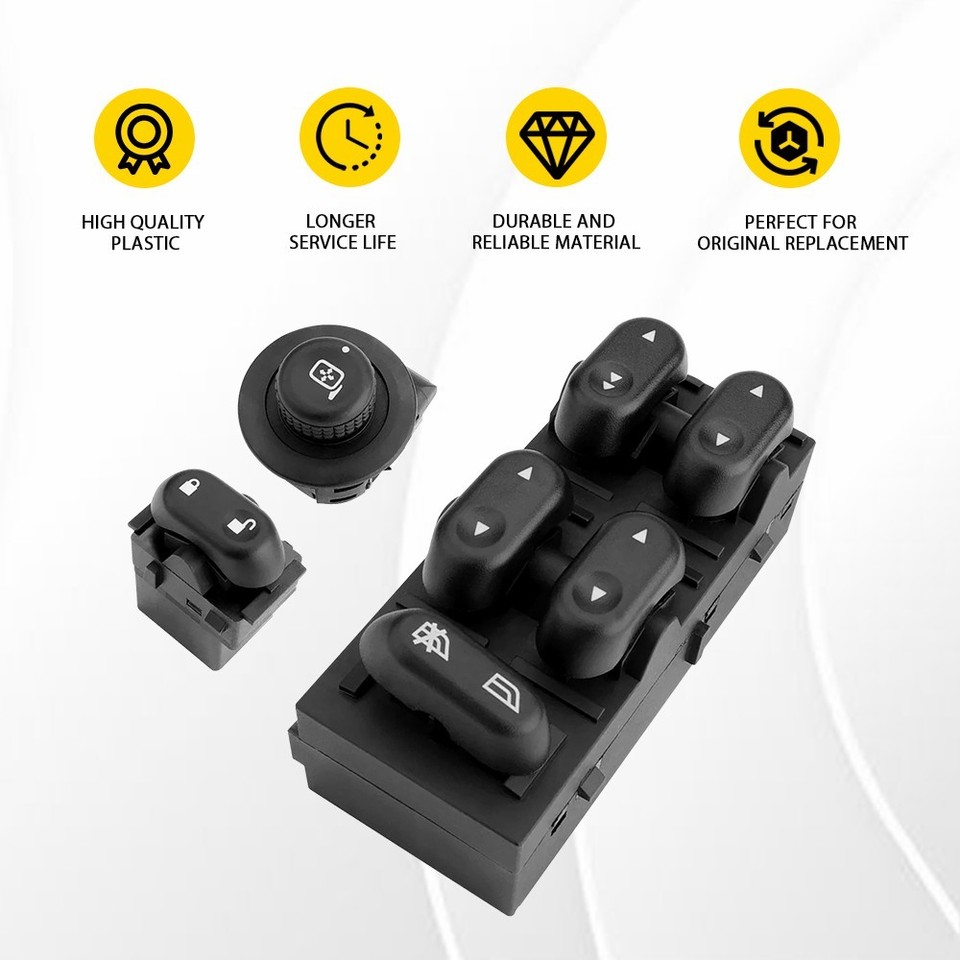 Full Set Power Window Mirror Door Lock Switch For 04-08 Ford F150 ...