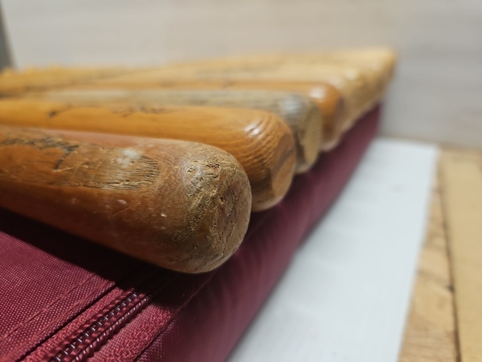 10 Vintage Mini Louisville Slugger Signature Bats 16 Inches In Length ...