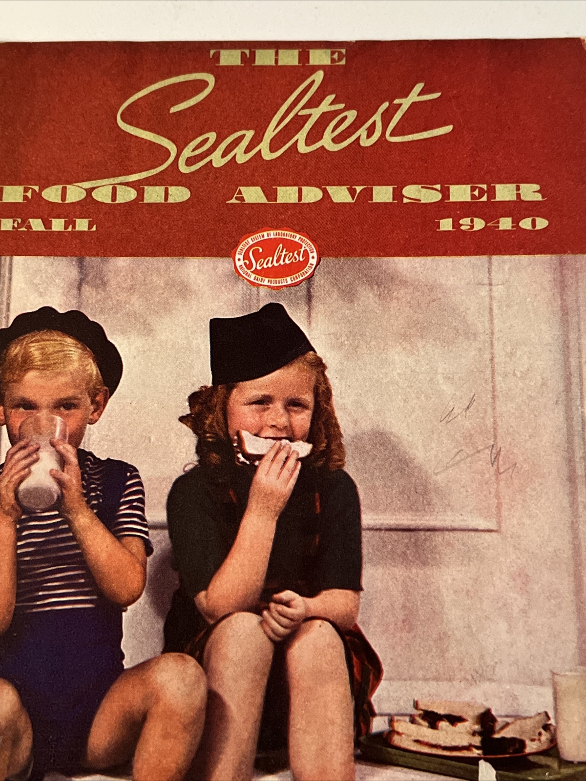 VTG THE SEALTEST FOOD ADVISER FALL 1940 RECIPE BOOKLET | eBay