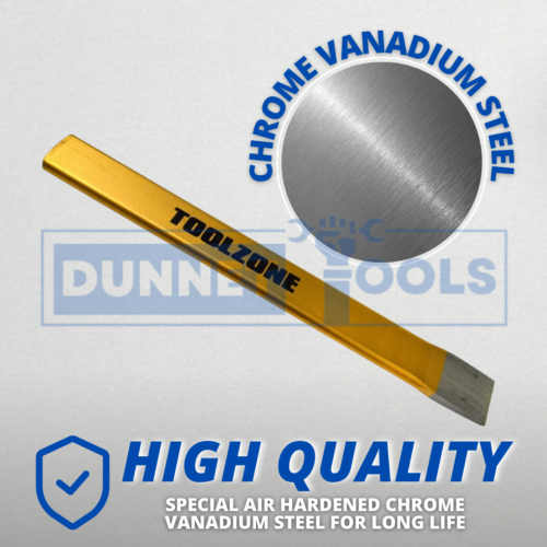 Nut Splitting Chisels x2 Cold Steel Metal 240 x 26 x 7mm Mechanics ...