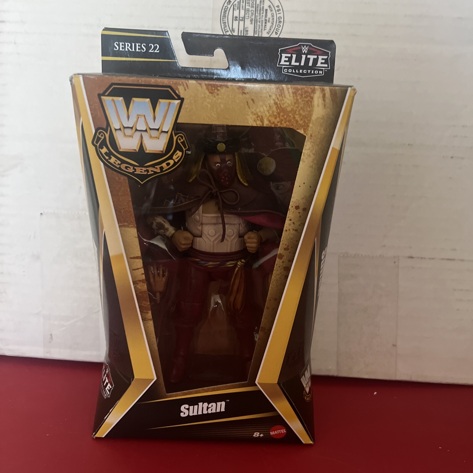 WWE Elite Collection SULTAN Figure Legends Series 22 Mattel 2024 ...