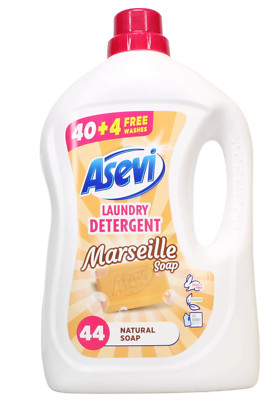 Asevi Vegan Friendly Marseille Natural Soap Laundry Detergent - 44 ...