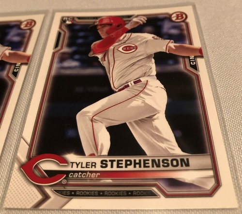 2021 Bowman Baseball Tyler Stephenson Cincinnati Reds rookie card #20 ...