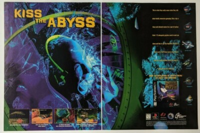 Critical Depth Print Ad Game Poster Art PROMO Original PS1 PlayStation ...
