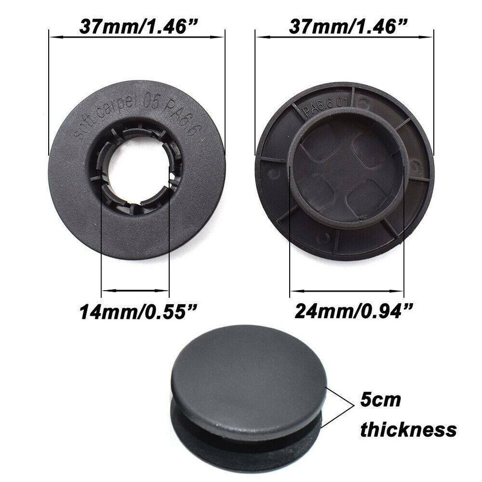 8XSET FOR MERCEDES BENZ BLACK FLOOR MAT RETENTION BUTTON CLIPS FIXING ...