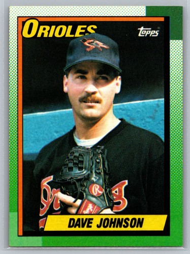 Dave Johnson 1990 Topps BASEBALL #416 Baltimore Orioles RC | eBay