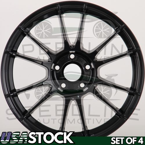 NEW Wheels 5x114.3 18" 8.0J Inch Rims Set of 4 Style US Stock Square ...