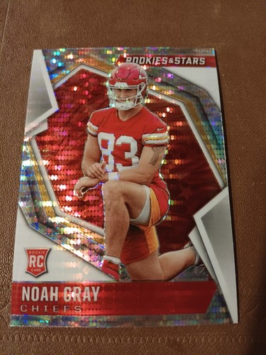 2021 NOAH GRAY PANINI RS ROOKIE CARD RC PULSAR PRIZM #188 KC CHIEFS ...