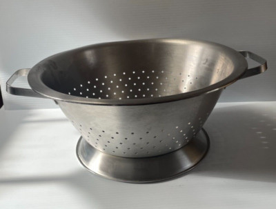 Vintage Large 15" Commercial Grade Industrial ALUMINUM COLANDER | eBay