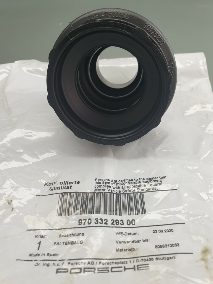 Original Porsche Panamera 718 Boxster/Cayman Bellows Axle Boot ...