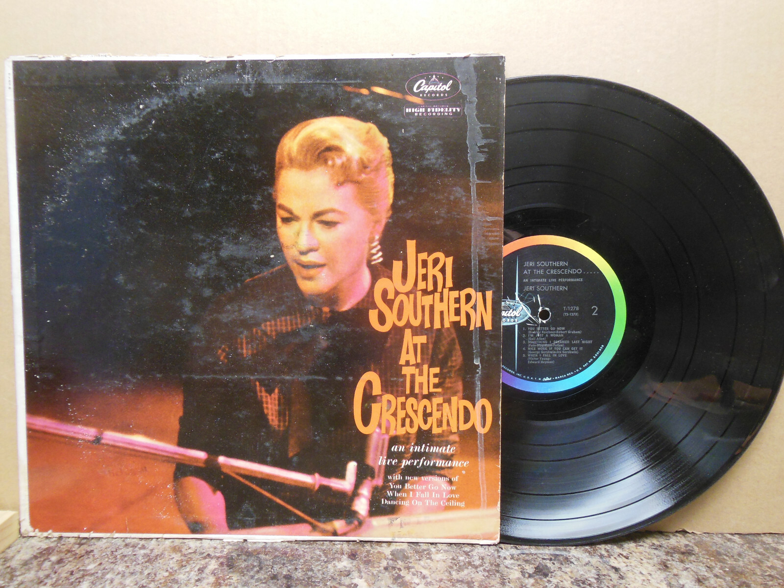 JERI SOUTHERN: At The Crescendo, 12" LP VG (D) | eBay