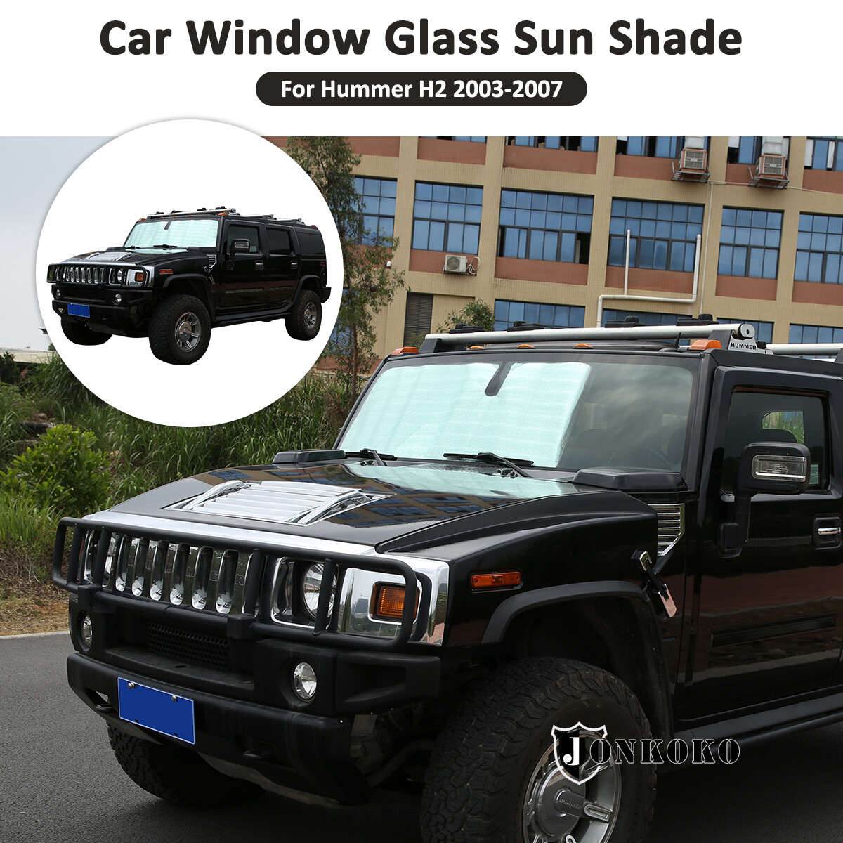 Car Windshield Cover Sun Shade Protector For Hummer H2 2003-2007 | eBay