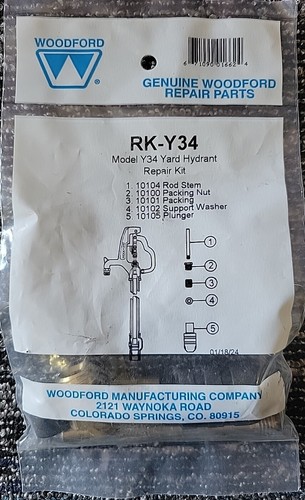 Woodford Manufacturing RK-Y34 Repair Kit NEW | eBay