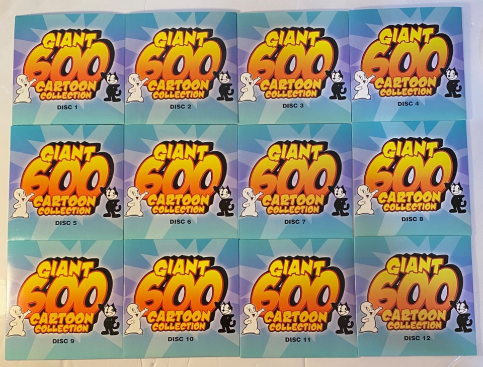 Giant 600 Cartoon Collection Previously Owned in Very Good Condition ...