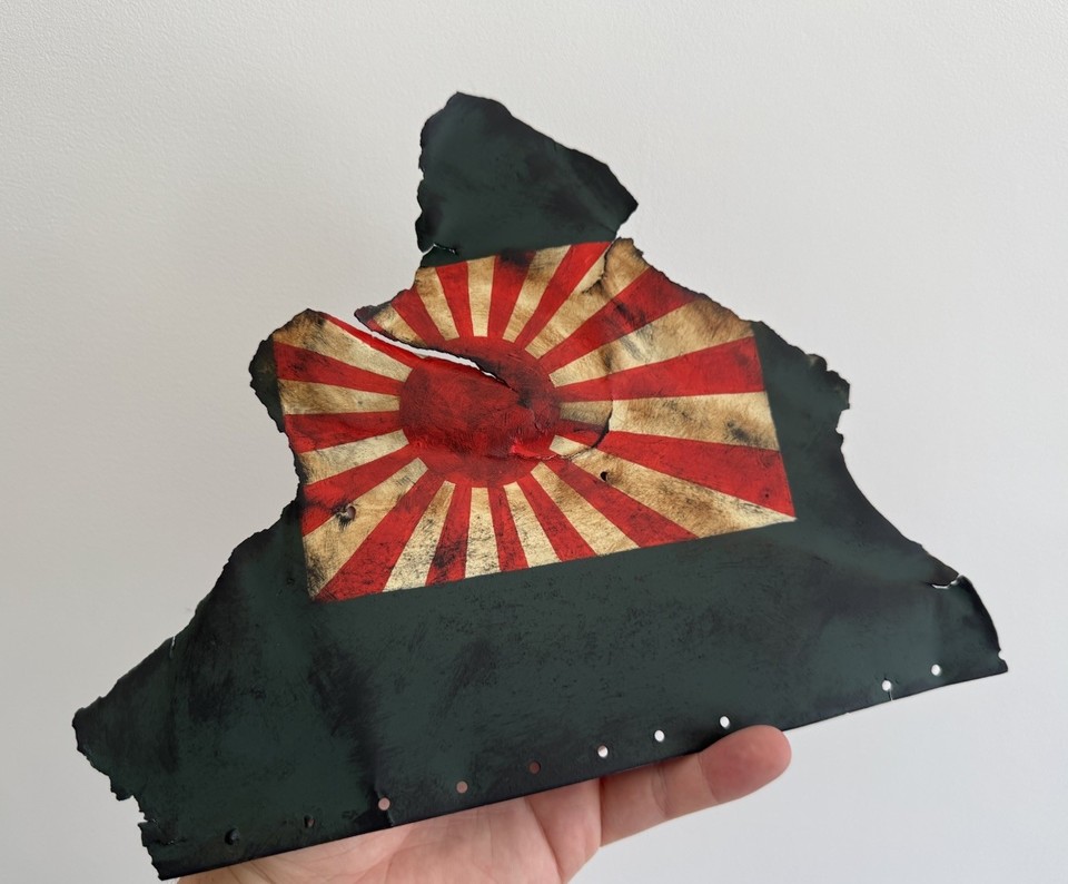 WW2 RARE JAPANESE MITSUBISHI A6M ZERO FIGHTER AIRCRAFT RELIC ...