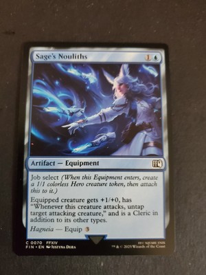 Sage's Nouliths FINal Fantasy NM MTG | eBay