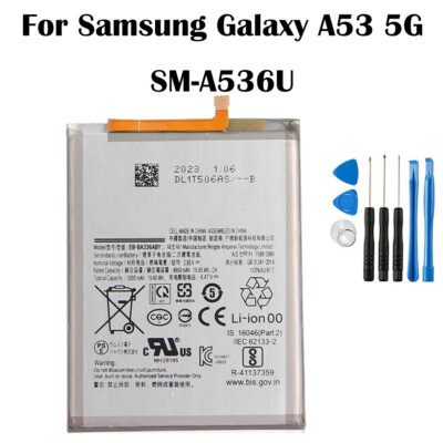 New Premium Battery Replacement Part Compatible for Samsung A53 5G A536 ...