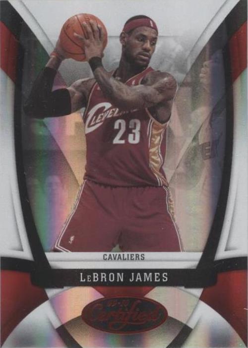 2009-10 Panini Certified - LeBron James #107 Mirror Red /250 for sale ...