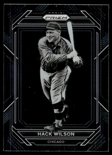 2023 Panini Prizm Base #218 Hack Wilson Chicago Cubs | eBay