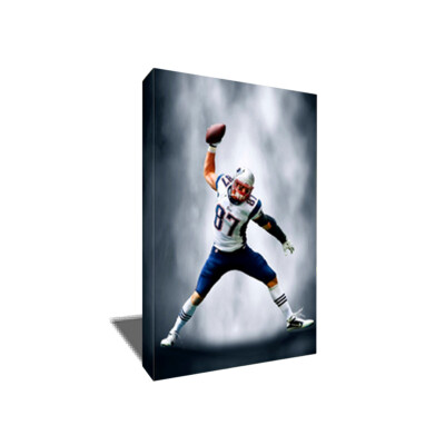 New England Patriots ROB GRONKOWSKI Poster Photo Painting Artwork on ...