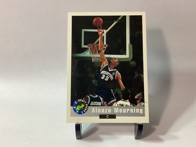 1992-93 Classic Draft Alonzo Mourning #60 Rookie Basketball Card RC ...