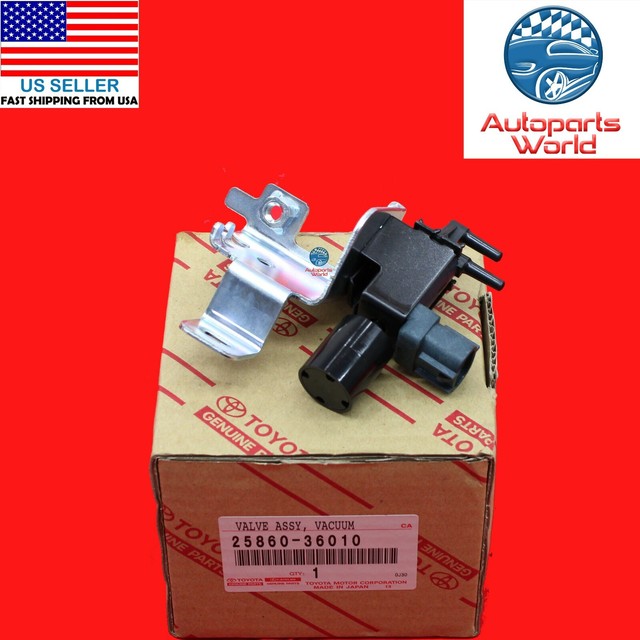 Toyota Genuine OEM 25860-36010 Valve ASSY Vacuum 2586036010 for sale ...