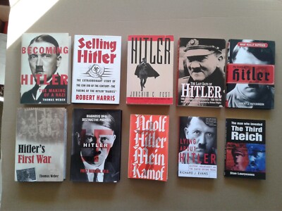 Adolf Hitler Book Lot / 10 Different Books / World War I and II | eBay
