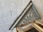 1800's Antique PORCH GABLE Front VICTORIAN Style Sunburst Chippy Paint ...