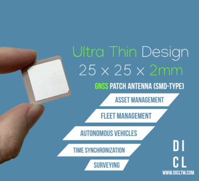 GPS/GNSS Ceramic Patch Antenna(SMD) for Mobile Robot,UAV,Drone,Vehicle ...