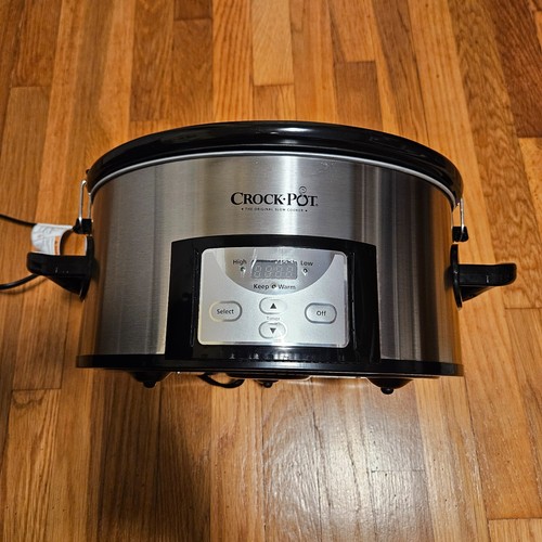 CROCK-POT 6 QUART COOK CARRY PROGRAMMABLE SLOW COOKER SCCPVL610-S-A ...