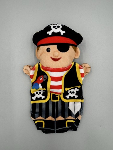 Melissa & Doug Hand Puppet Pirate 9” Small Kids Toy Soft | eBay