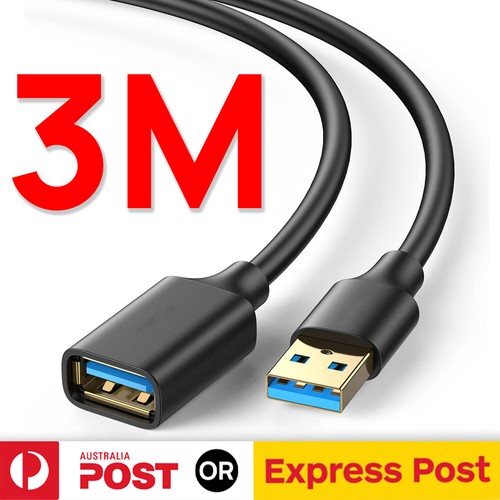 Premium USB Extension Data Cable USB 3.0 Male to Female Adpter Laptop ...
