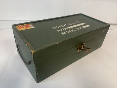 Vintage GI JOE Foot Locker 12" Action Soldier Wooden Storage Box | eBay