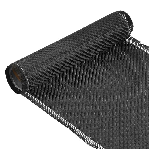 Carbon Fiber Fabric 9.84ft x 8" Cloth Sheet Roll 2x2 Twill Weave 3K ...
