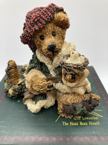 1993 Boyds Bears & Friends Bearstone Collection Elgin The Elf Bear w ...