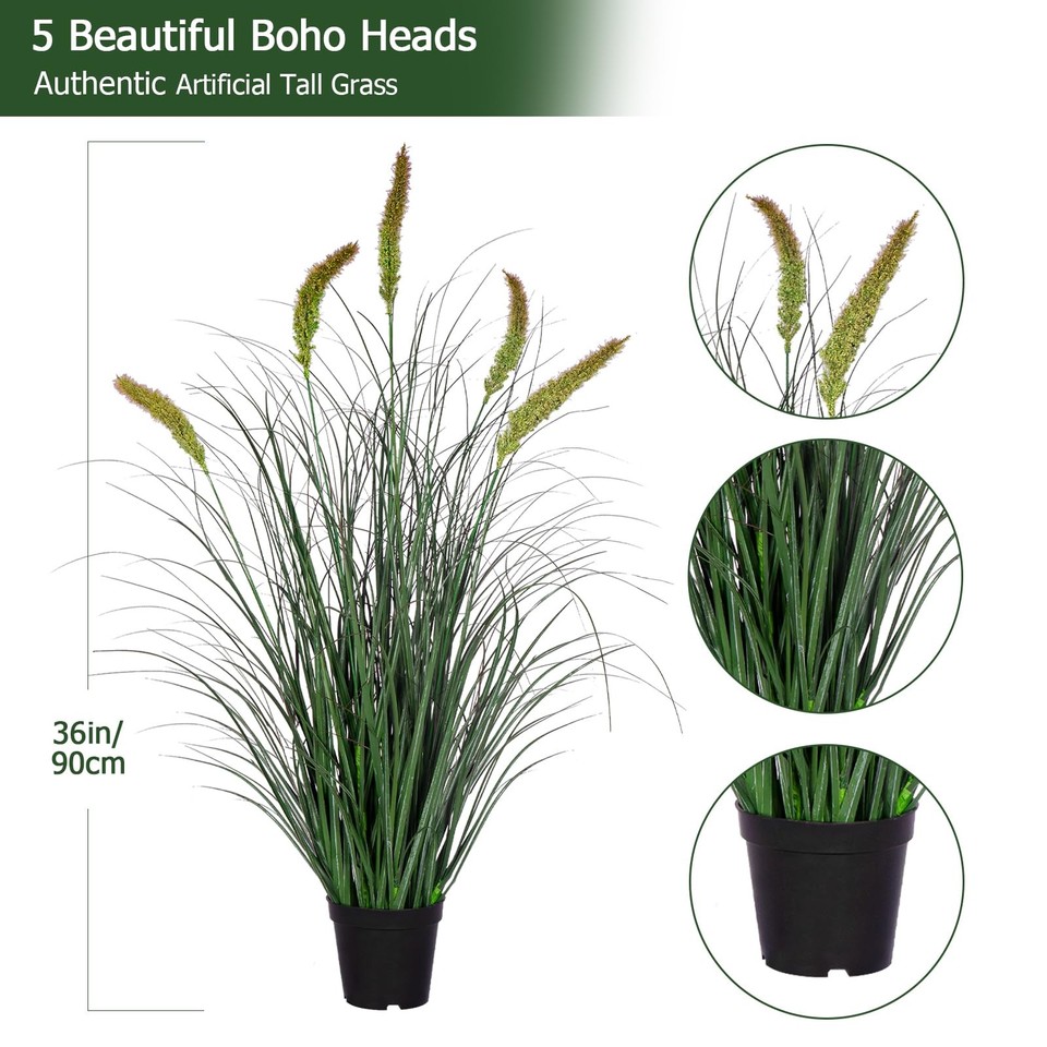 Green Onions Fake Plants,Artificial Plants Indoor, Fake Grass Decor ...