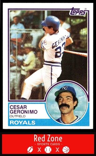 1983 Topps - #194 Cesar Geronimo NM Set Break | eBay