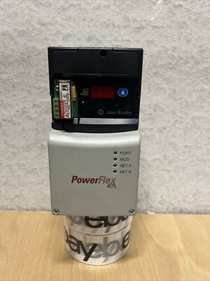 ALLEN BRADLEY 22D-D2P3N104 VFD 1HP 480VAC PowerFlex 40P w/Driveguard ...