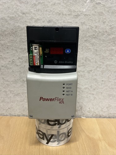 ALLEN BRADLEY 22D-D2P3N104 VFD 1HP 480VAC PowerFlex 40P w/Driveguard ...