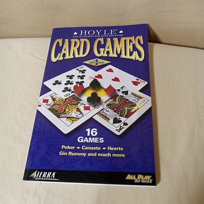 Hoyle Card Games 16 Games Poker Canasta Hearts Gin Rummy | eBay