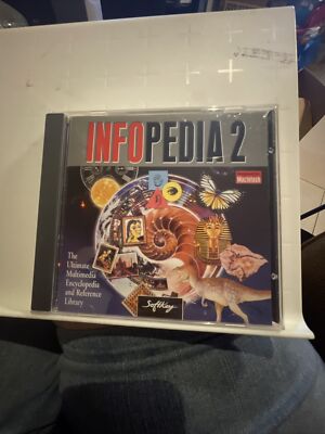 INFOPEDIA 2 Multimedia ENCYCLOPEDIA Library Softkey PC WIN 95 CD-ROM ...