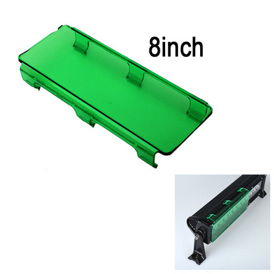 8"Inch Snap on LED Light Bar Covers ATV UTV Offroad 4WD 24 32 40 48 50 ...